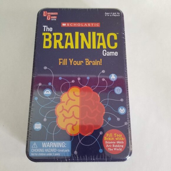 Scholastic | Toys | New Scholastic The Brainiac Game Fill Your Brain ...